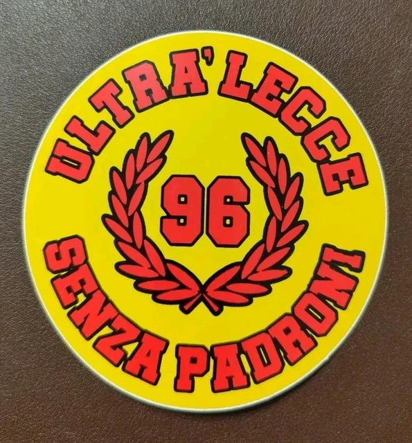 ADESIVO ULTRAS ULTRA' Lecce Rdn Gioventù Pegatina autocollant Sticker ...