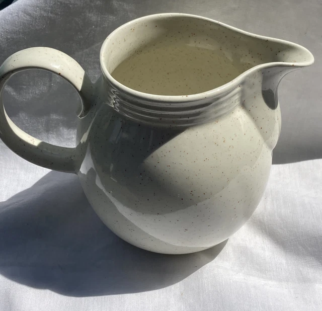 BROCCA VINTAGE CERAMICA Churchill Braemar brocca grande macchia crema ...