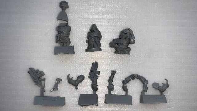 WARHAMMER 30K / 40k Forge World Horus Heresy Space Marine Tank Crew ...