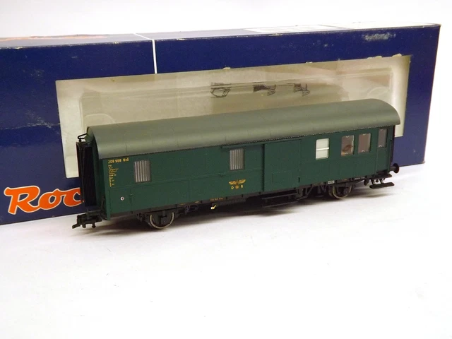 ROCO 64249 EPOCH II 4 Wheel Baggage Coach DR 208968 (HO Scale) Boxed £ ...