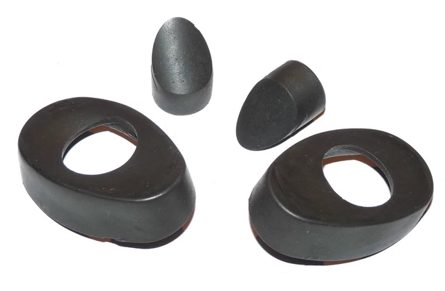 VESPA COSA 2 - Spacing Rubber and Mirror Cap Original Piaggio Handlebar ...