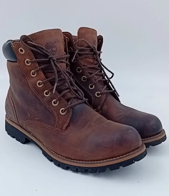 TIMBERLAND RUGGED 6 Inch Plain Toe WP Boots Men's UK Size 9 - A11M6 ...