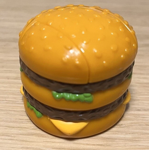 VINTAGE 1987 MCDONALDS Changeable Big Mac Burger Robot Transformer ...