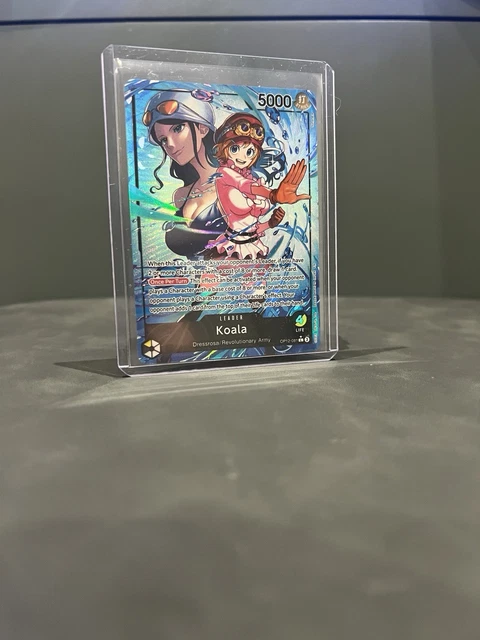 ONE PIECE TCG Koala OP12-081 Leader Alt Art English NM £24.60 - PicClick UK