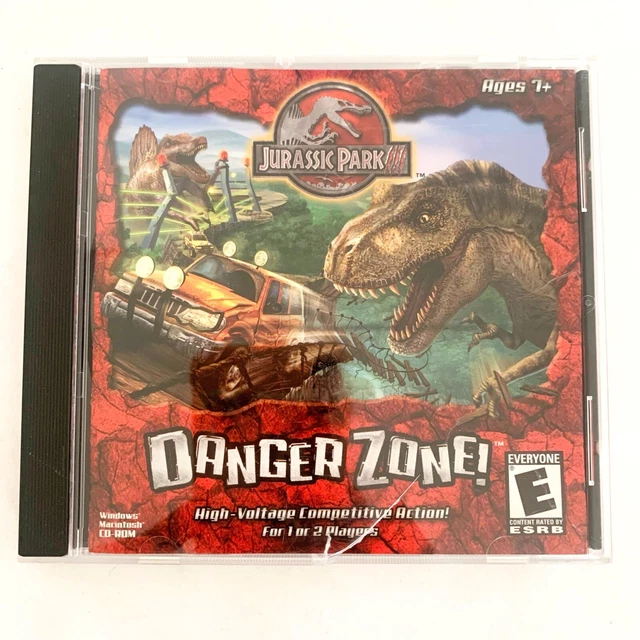 VINTAGE JURASSIC PARK III : Danger Zone (CD-ROM PC, Windows/Mac, 2001 ...
