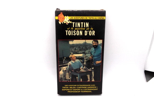 TINTIN ET LE Mystère De La Toison D'or (VHS)(French) Tested $25.79 ...