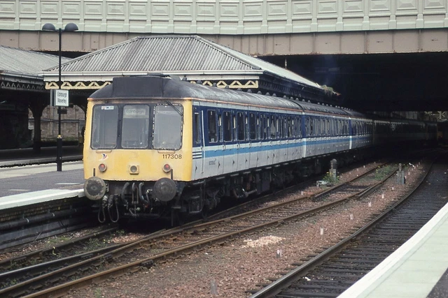 BRITISH RAIL 117308 Class 117 DMU Railway Photo - Scotrail £1.05 - PicClick UK