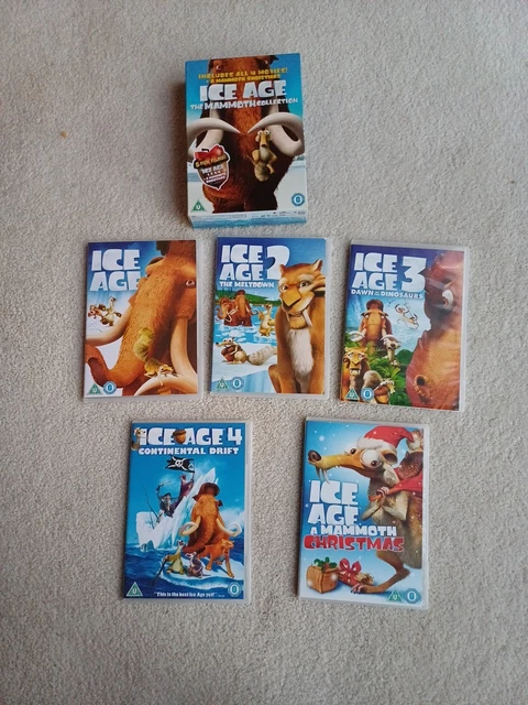 ICE AGE: THE Mammoth Collection 5-Disc DVD Set £5.00 - PicClick UK