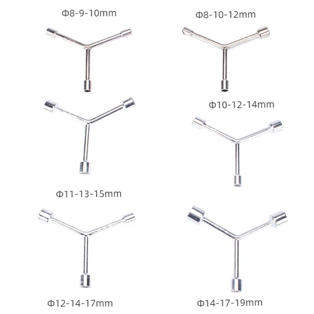 HEX WRENCH TRIANGULAR Socket Wrench with External Hexagonal Design at ...