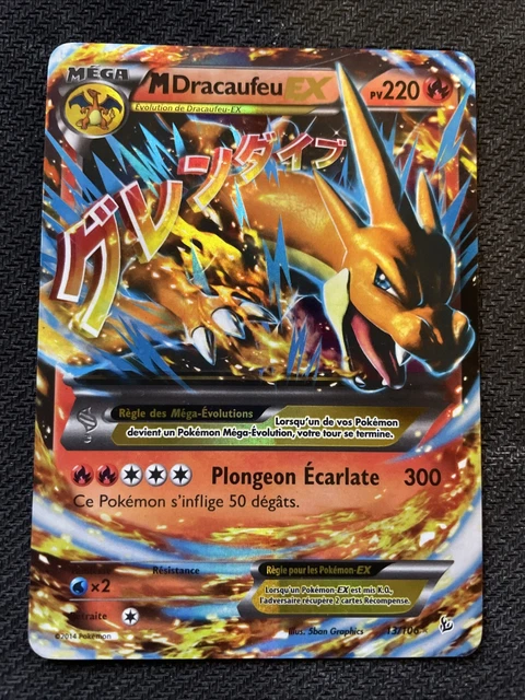 MEGA FIRE DRAGON Ex - Pokemon 13/106 Xy2 Sparks Fr $74.05 - PicClick CA