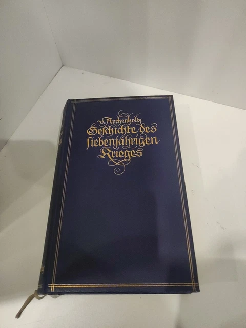 HISTORY OF THE Seven Years' War in Germany 1911 £52.03 - PicClick UK