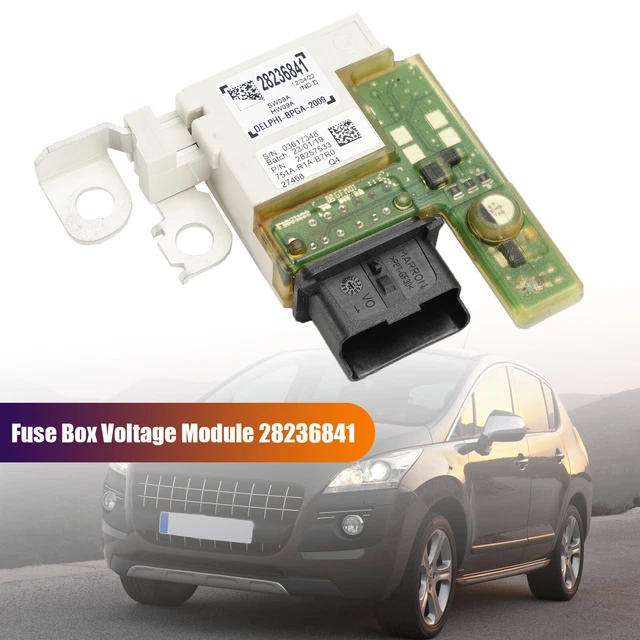 FUSE BOX VOLTAGE Module 28236841 For Citroen C4 Picasso Peugeot 3008 ...