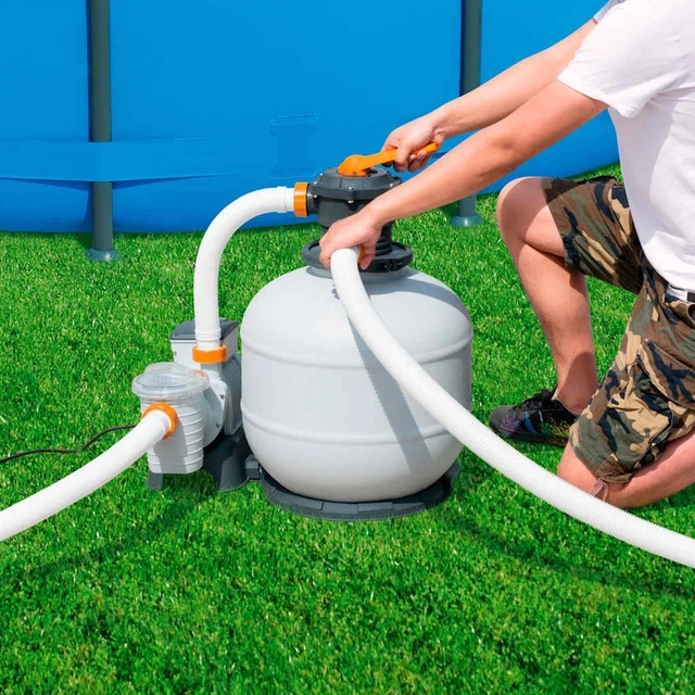 BESTWAY SAND FILTER Pump Above Ground Pool Water Flowclear 8327 L/h ...