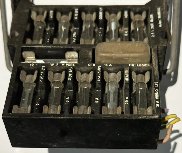 FORD FALCON XC Fuse Box Fusebox Cobra GXL 500 Fairmont Fairlane ZH ...