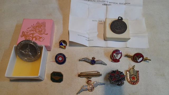 SMALL ASSORTED OF Enamel pin Badges / Medals EUR 2,31 - PicClick IT