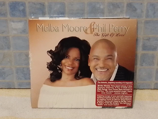 MELBA MOORE & Phil Perry, The Gift of Love, Brand New Sealed CD Album £ ...