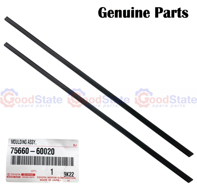 GENUINE LANDCRUISER 80 Series Rear Rear 1/4 Sliding Window Outside ...