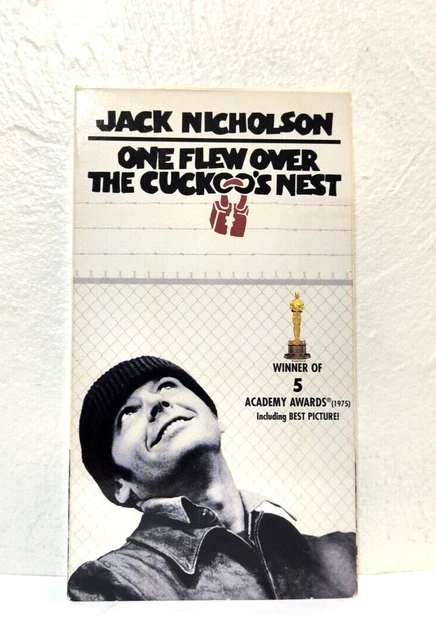 ONE FLEW OVER The Cuckoo's Nest VHS 1975 *3 for $12 Shipped* £3.36 ...