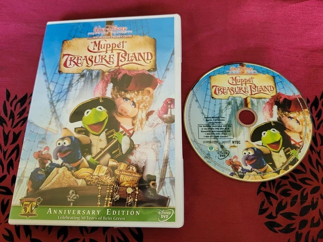 MUPPET TREASURE ISLAND (DVD, 2005, 50th Anniversary Edition) G $6.92 ...