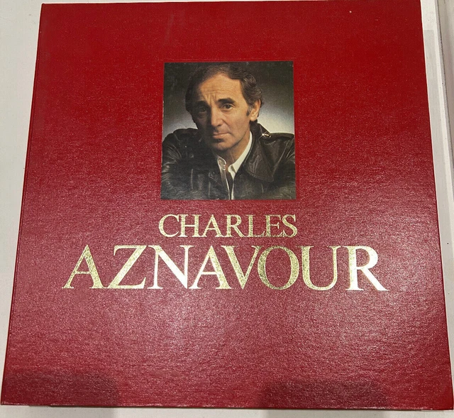 COFFRET 8 DISQUES vinyle Aznavour vers 1980 Barclay 33 tours 92 ...
