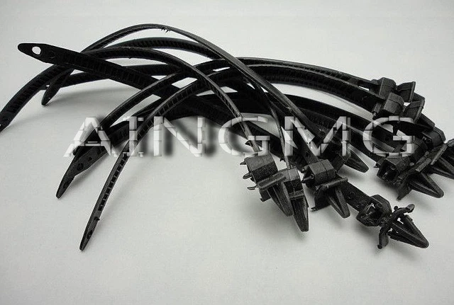 10X 7MM HOLE Push Mount Wire Ties Releasable Nylon Cable Strap For Mazda EUR 3,74 - PicClick DE