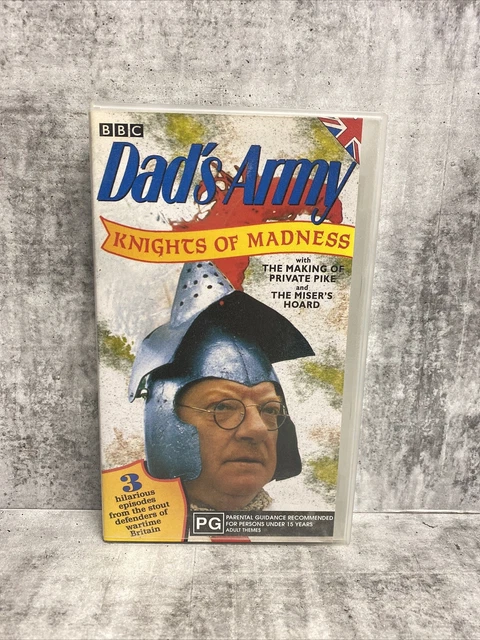 DAD’S ARMY KNIGHTS Of Madness VHS Tape Video Cassette Movie EUR 13,14 ...