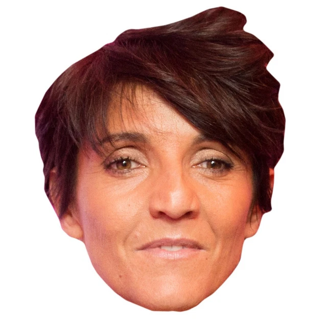 IMPRESSION DIRECT - Masque en carton 2D Florence FORESTI - Humoriste ...