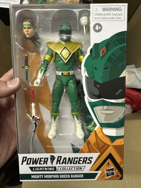 LIGHTNING COLLECTION GREEN Ranger Figure Tommy Power Rangers MMPR ...