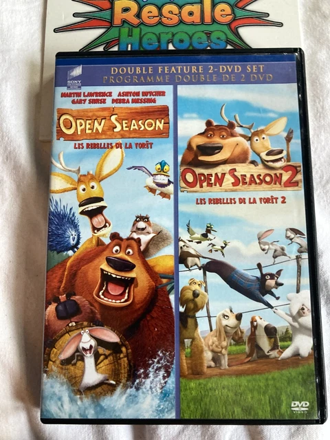 OPEN SEASON 1 & 2 Double Feature - DVD Movie $12.95 - PicClick CA