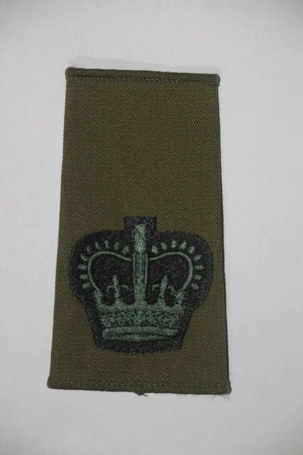 BRITISH ARMY THE Rifles Major's Rank Slide Epaulette #111 £7.50 ...