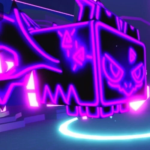 PET SIMULATOR X Titanic Neon Agony Strv4 Strength 4 Self Hatched 100% ...