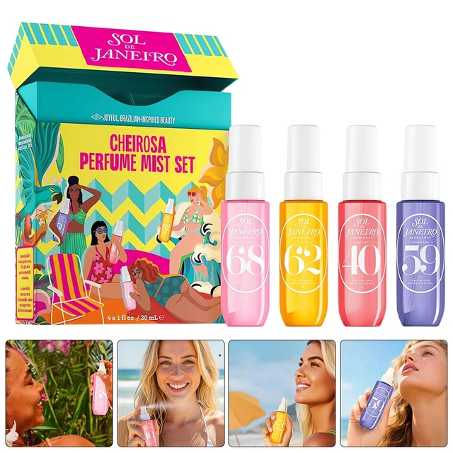 SOL DE JANEIRO Cheirosa Perfume Mist Set | '76 '59 '62 '68 | 4x 30ml ...