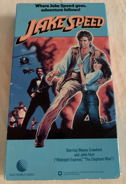 JAKE SPEED (VHS, 1986) Tested New World Wayne Crawford John Hurt £8.29 ...