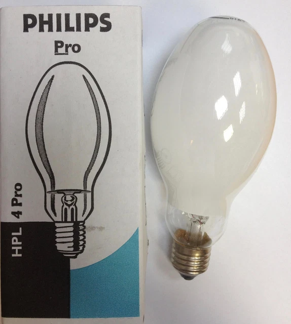 PHILIPS PRO HPL/HQL/HRL E27 125W/642 Discharge Lamp Mercury Vapor Lamp ...