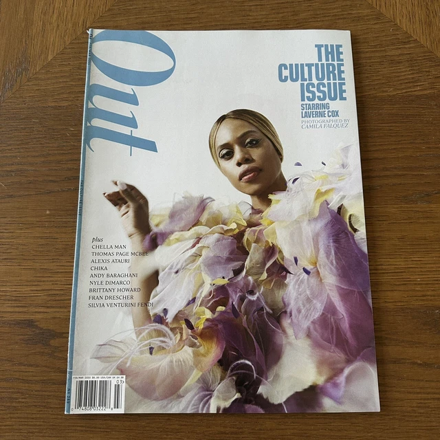 LAVERNE COX OUT Magazine Feb 2020 LGBTQ+ Drag Fashion Nyle Dimarco ...