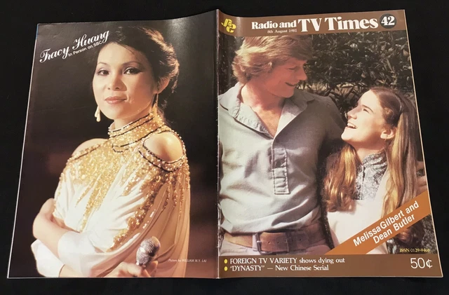 1981 SINGAPUR MAGAZIN Melissa Gilbert Dean Butler Jaclyn Smith Poster ...