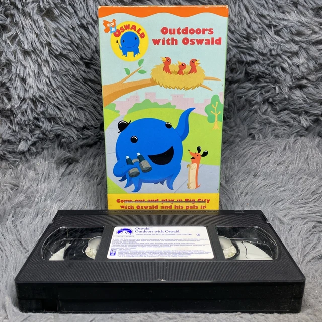 OUTDOORS WITH OSWALD VHS 2003 Nick Jr Nickelodeon Video Tape Kids TV ...