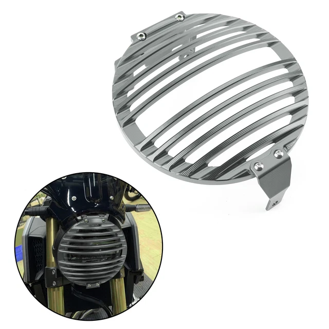 Grille De Protection De Phare Avant Titane Pour Honda Cb650r 2019 2020