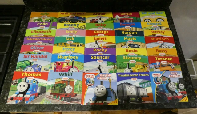 THOMAS THE TANK Engine Book Bundle Set - 35 Books in Total £16.00 ...