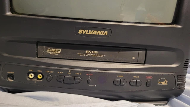 SYLVANIA D3913CLC 13& CRT TV/VCR Combo - Vintage VHS Player - Tested ...