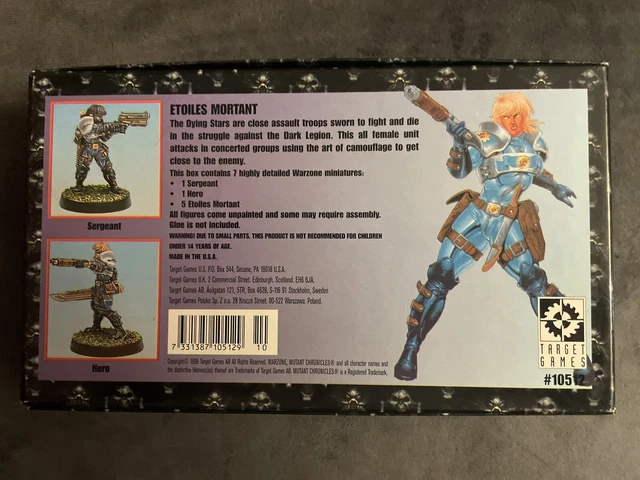 WARZONE MUTANT CHRONICLES Bauhaus Etoiles Mortant $80.00 - PicClick AU