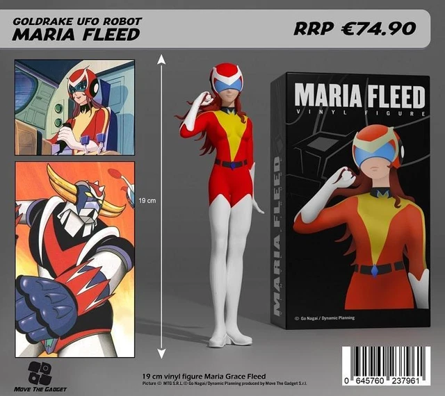 UFO ROBOT GRENDIZER Goldrake - Maria Fleed Statua in Vinile 19cm EUR 51 ...