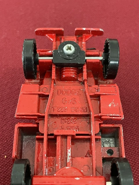 JOUET ANCIEN SOLIDO Dodge 4x4 Miniature Made In France T223 WC63 N242 ...