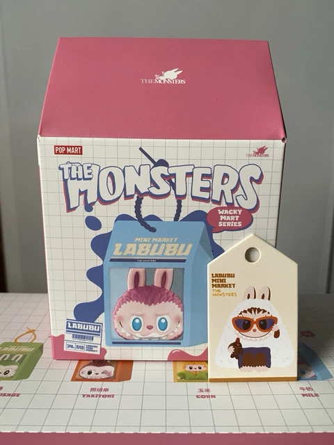 POP MART LABUBU The Monsters Wacky Mart Squishy series Pinch Pendant ...