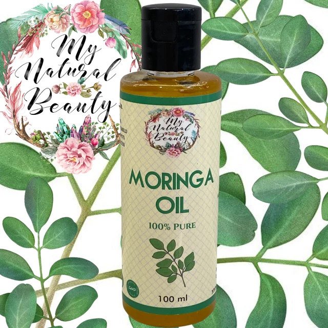 100% PURE MORINGA Oil Cold Pressed Organic Moringa Oleifera Natural ...