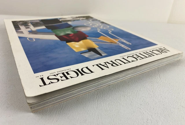 DECEMBER 1987 ARCHITECTURAL Digest Magazine - Fine Interior Design £5. ...