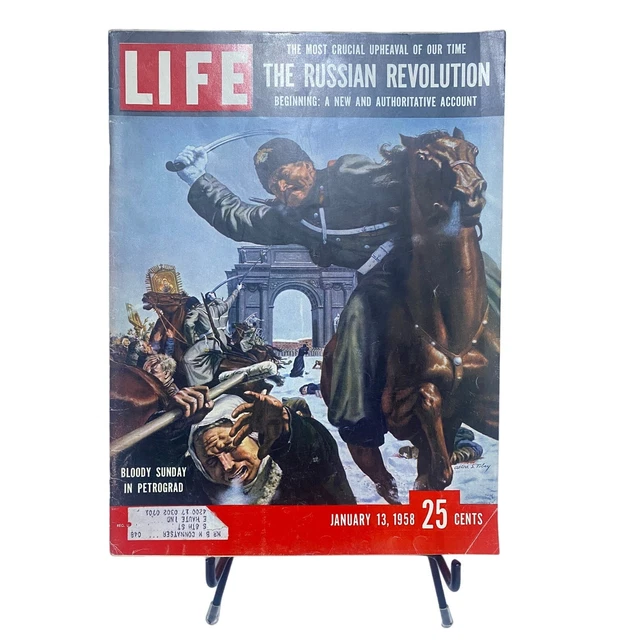 LIFE MAGAZINE JANUARY 13 1958 A New Authoritative Account of Russian ...