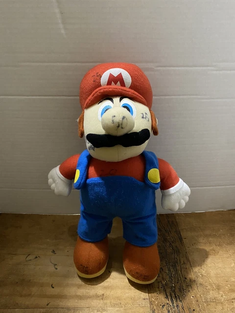 RARE VINTAGE 200?? Kellytoy Super Mario Plush 8.5" Tall Nintendo Kelly ...