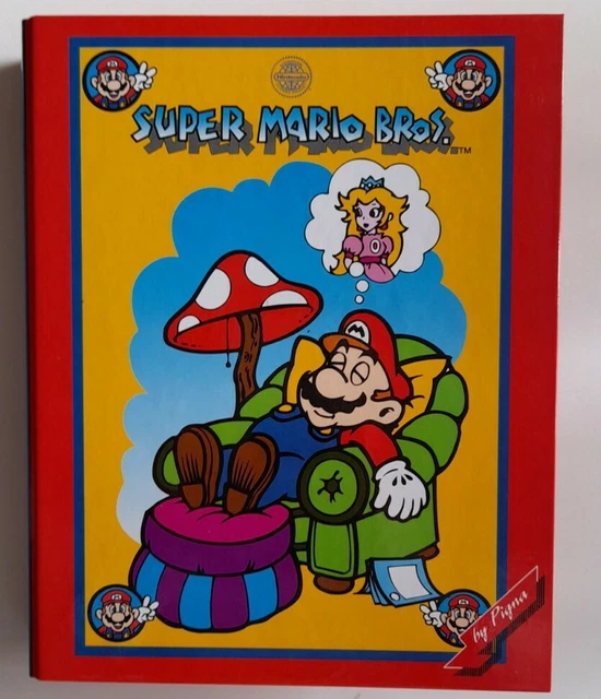 SUPER MARIO BROS~BY Pigna~Album A5 Ad Anelli~Collezione Gold~1993 EUR ...