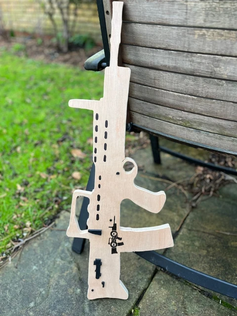 DETAILED TRAINING WOODEN L98 A2 Cadet GP Rifle Dummy Rifle with parts £ ...